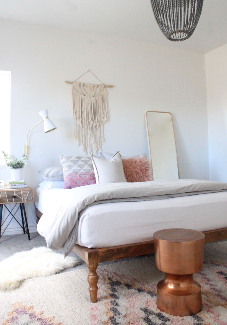 Modern Boho Teen Bedroom - AFP Design