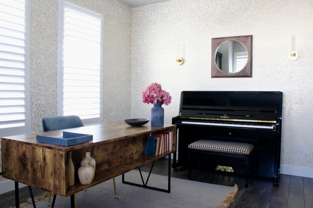 Multi-purpose Piano Room and Office - AFP Design